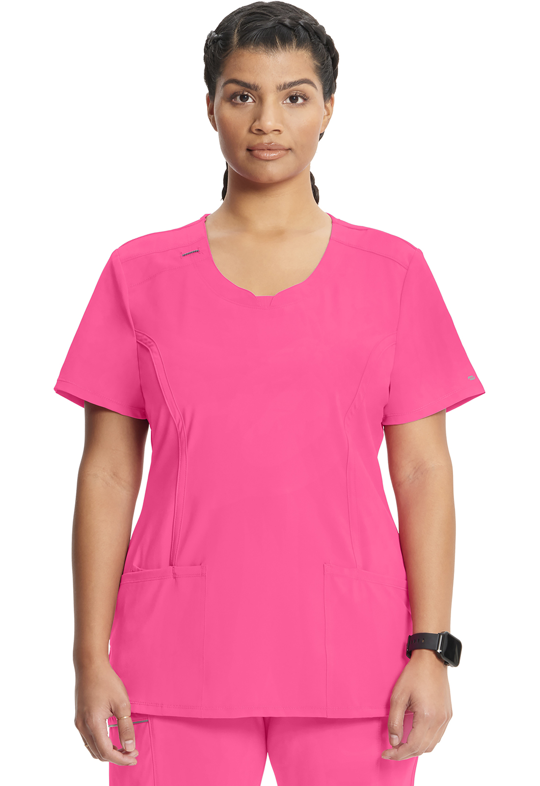 2624A Cherokee Infinity Round Neck Top