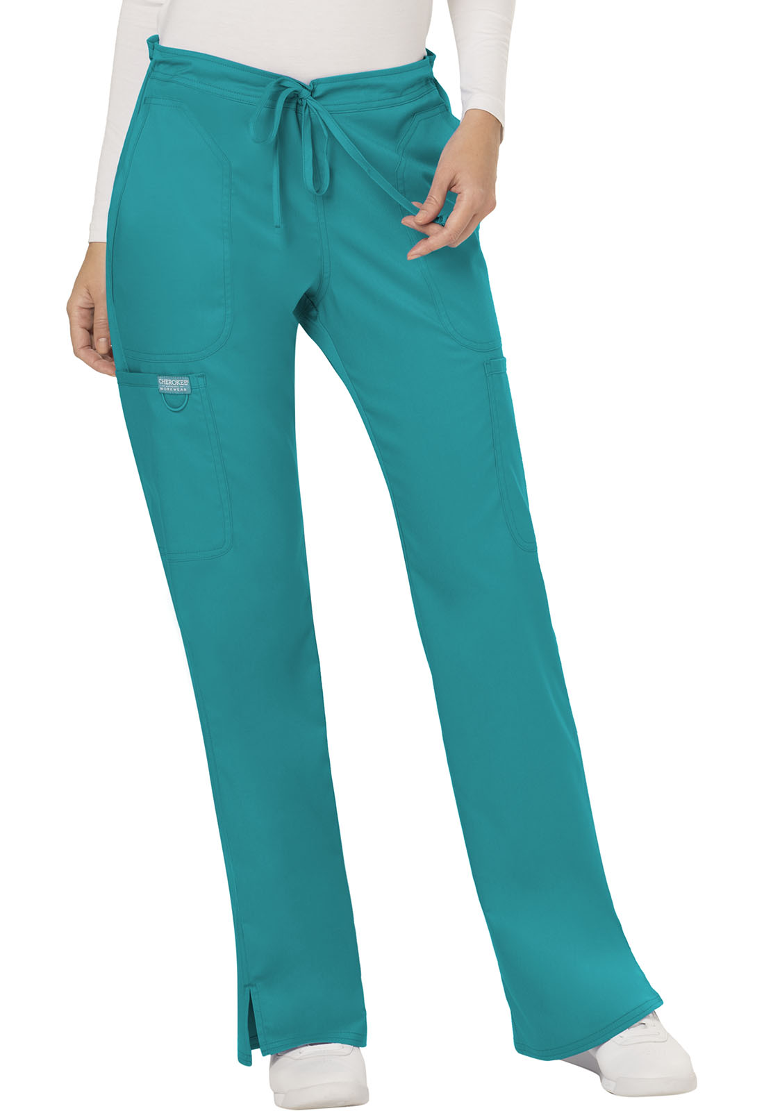 WW120 REVOLUTION mid rise drawstring pant-Teal/Regular/XL CLEARANCE ...