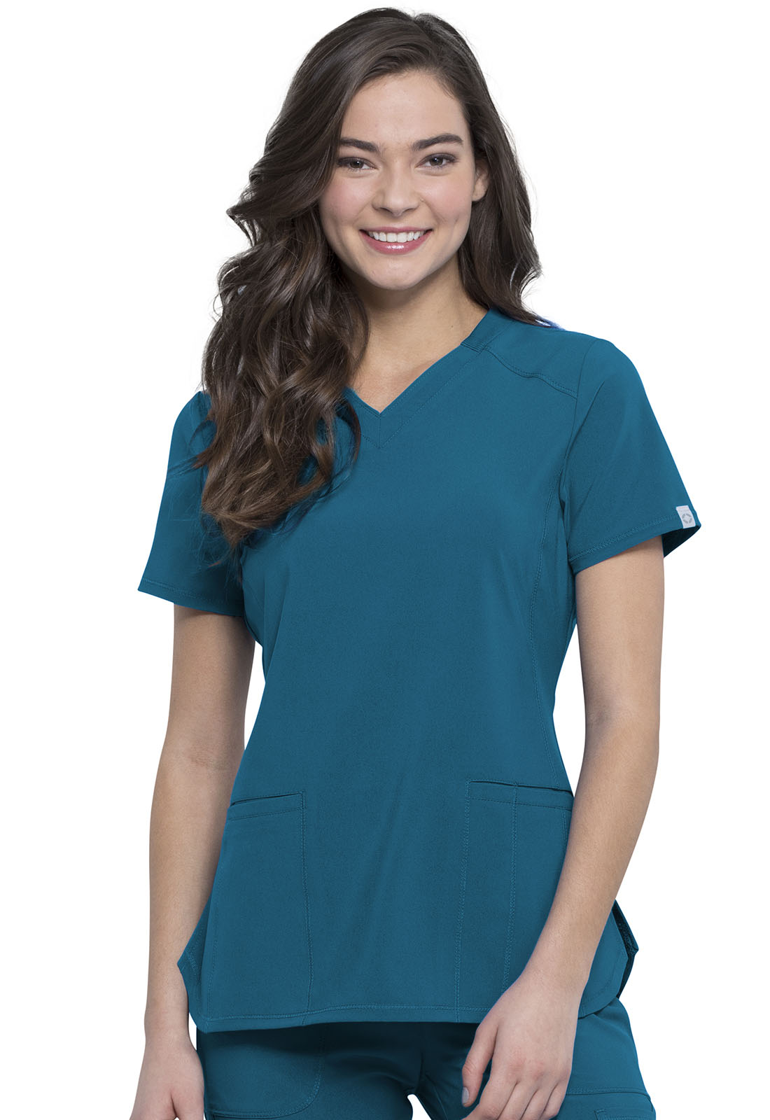 CK865A CAPS Cherokee Infinity V-neck top-CARIBBEAN/2XL